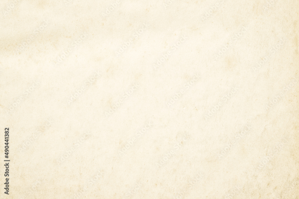 light paper texture with empty space. old parchment as background Stock ...