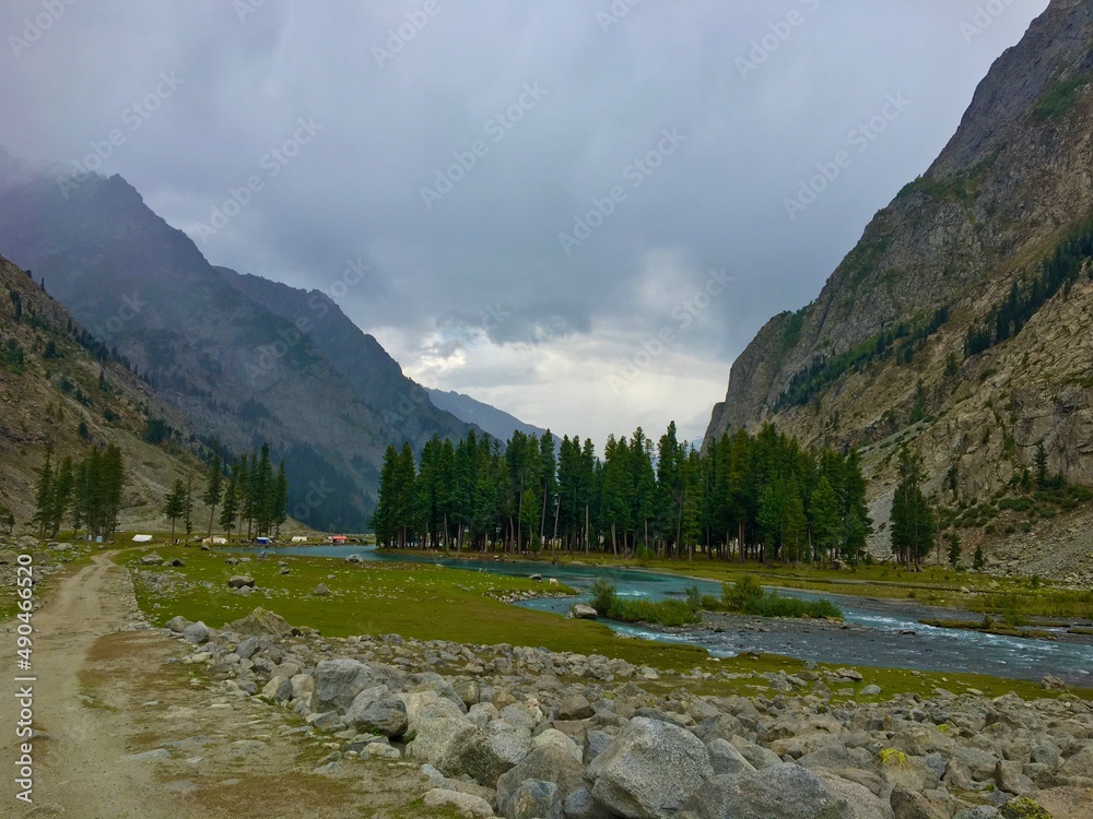 saifullah lake kalam sawat Pakistan Stock Photo | Adobe Stock