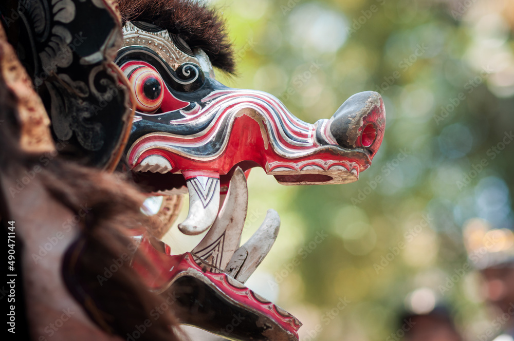 Barong is a panther-like creature and character in the Balinese ...