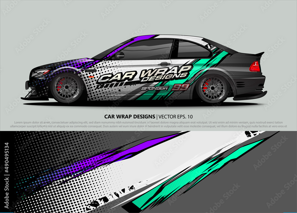 car graphic background vector. abstract lines vector with modern ...