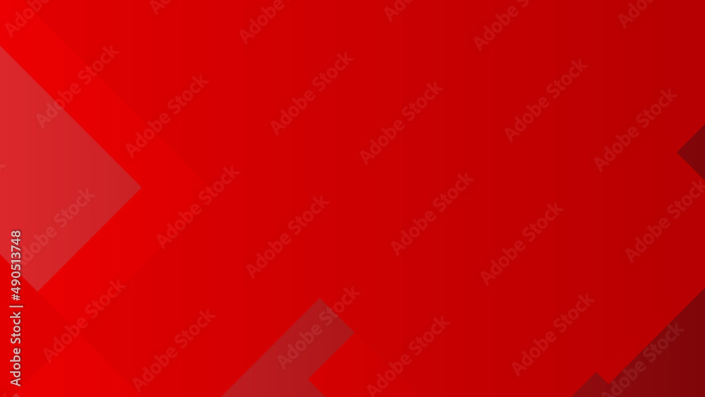 Modern red abstract presentation background. Vector illustration Stock ...