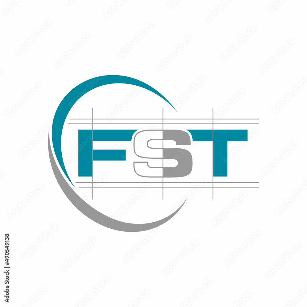 FST letter logo creative design with vector graphic, FST simple and ...