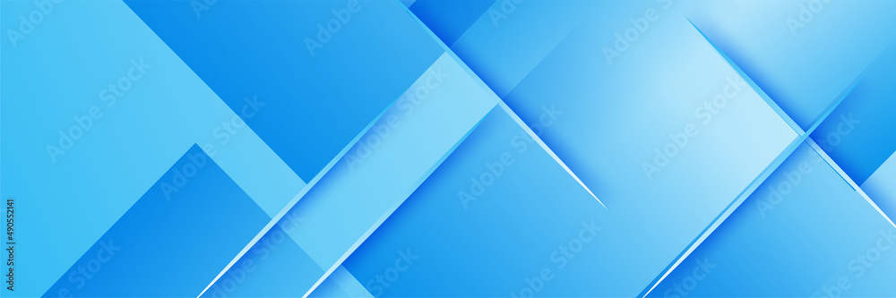 Blue Abstract Banner