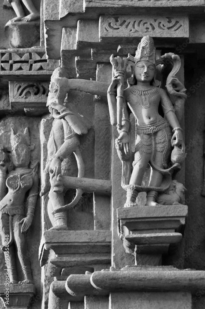 Human sculptures of Eastern Temple, dedicated to Lord Shiva, Eastern ...