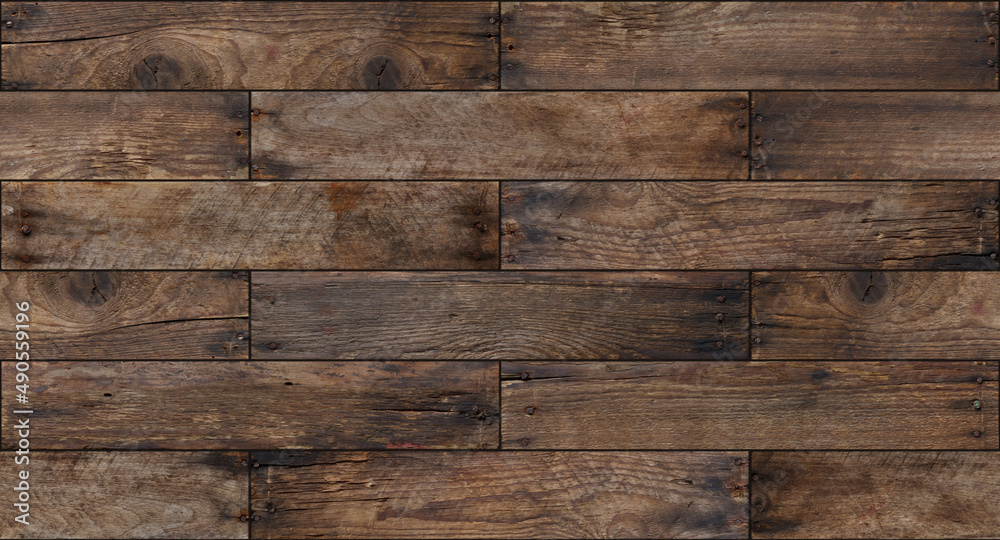 Seamless Rustic Wood Texture