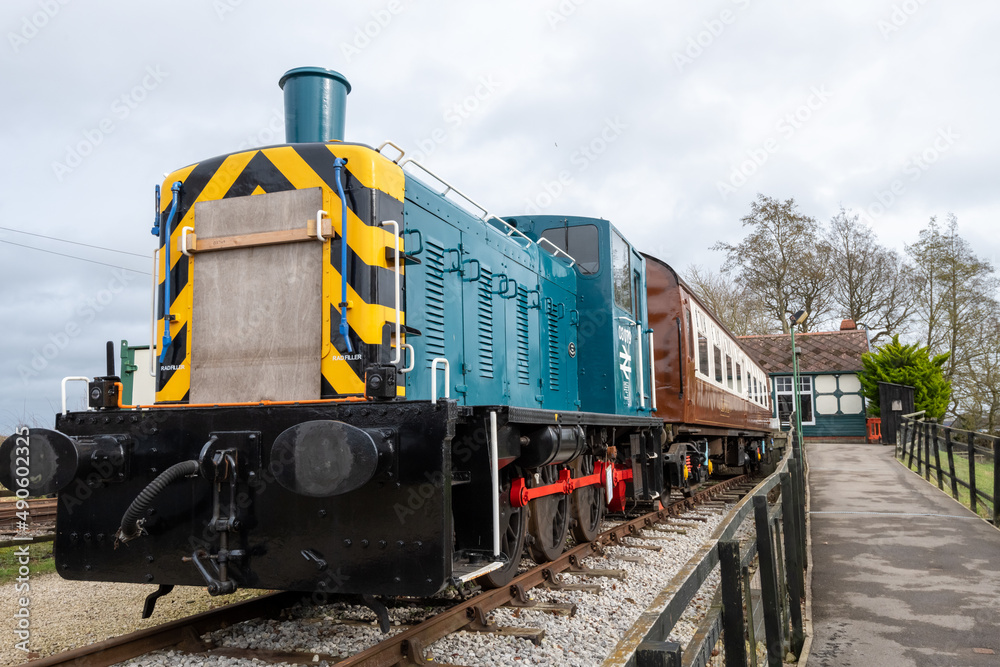 British rail class 03 train Stock Photo | Adobe Stock