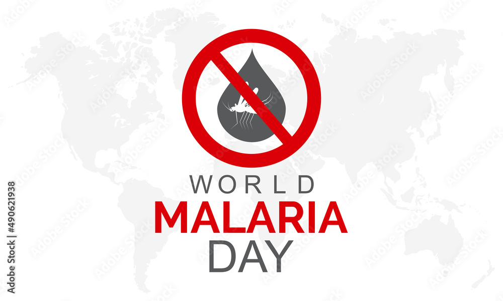World Malaria Day. Health awareness template for banner, card, poster ...
