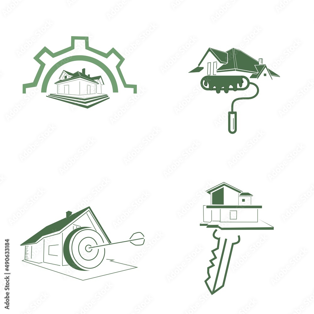 Construction logo template, suitable for construction company brand ...