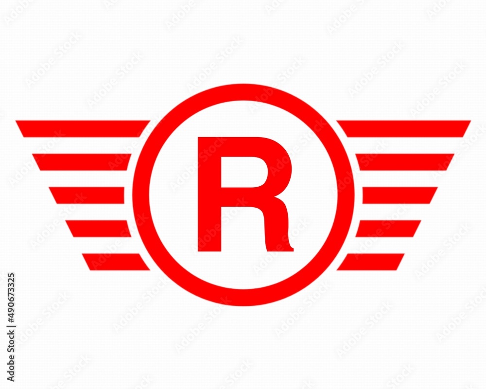 Luxury logo. Alphabet r logo design with luxury logo shape. Luxury r ...