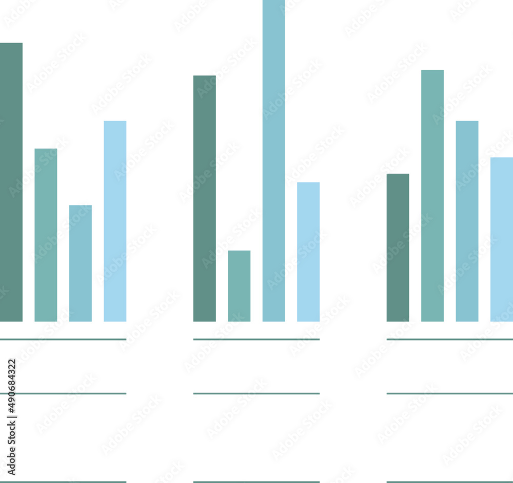 Line Graph or Chart Elements as Diagram Design for Business ...