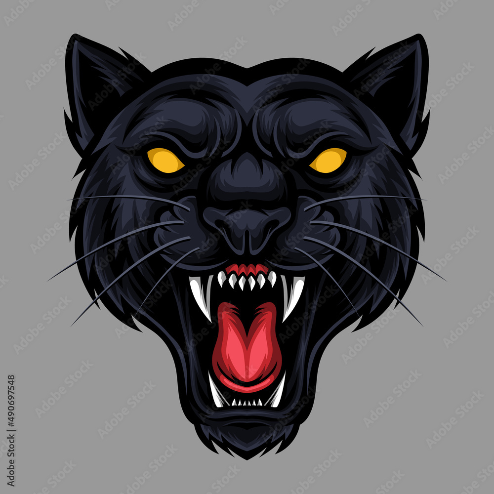 Panther Mascot Vector