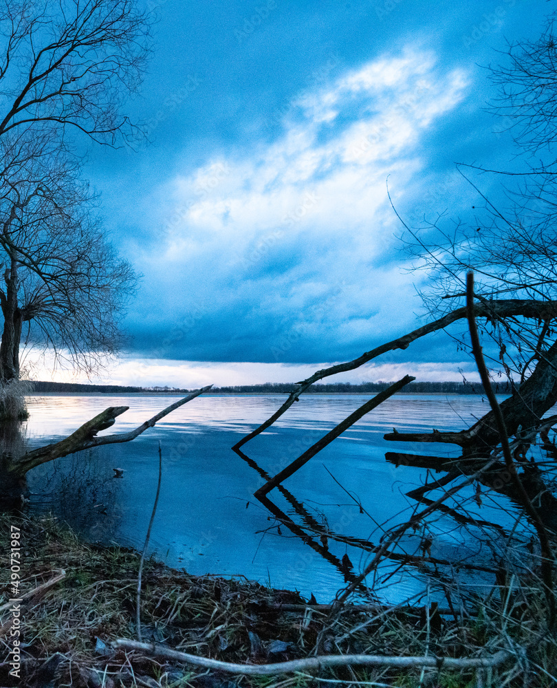 Großer Zernsee Werder Caspar David Friedrich Stock Photo | Adobe Stock