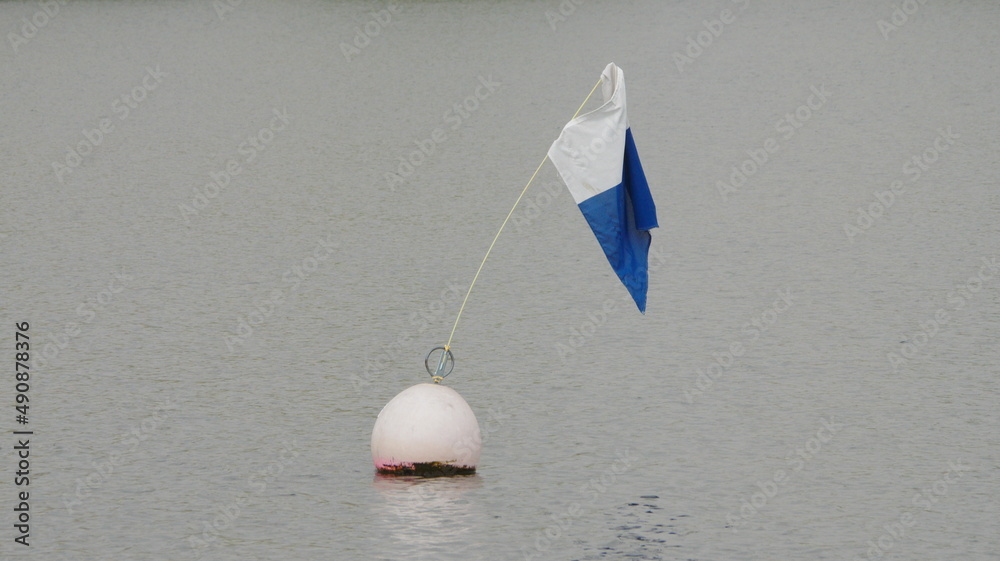 The alpha flag Letter A of the international flag alphabet, divers down ...