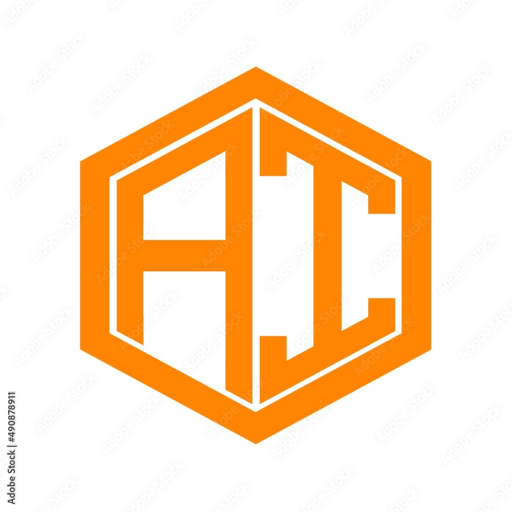 Modern logo. A or i joint logo design on white surface. Luxury logo ...