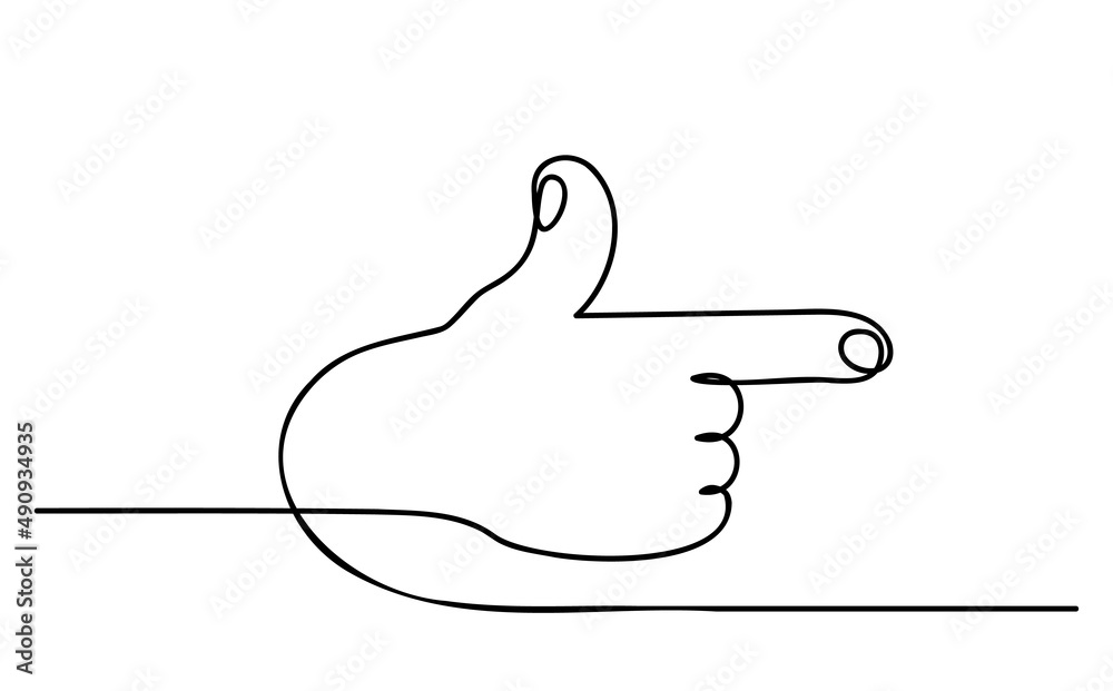 The gesture a finger snapping. Sign easy or good, positive. Hand ...