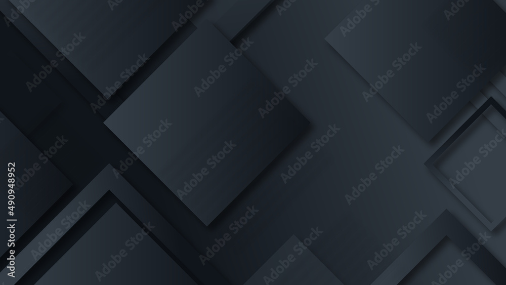 Modern black abstract presentation background. Vector illustration ...