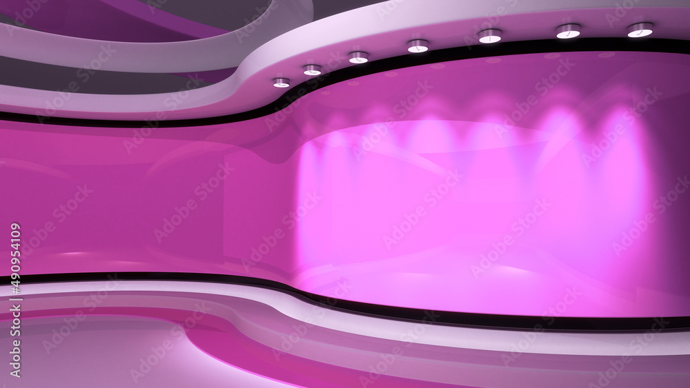 Pink Studio. Pink backdrop. News studio. The perfect backdrop for any ...