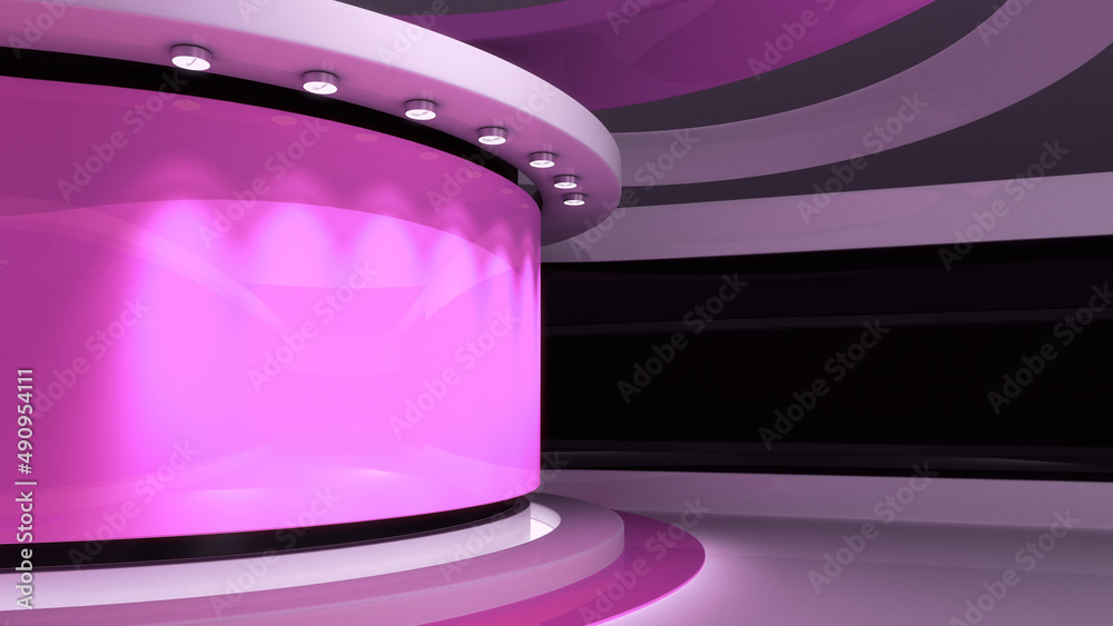 Pink Studio. Pink backdrop. News studio. The perfect backdrop for any ...