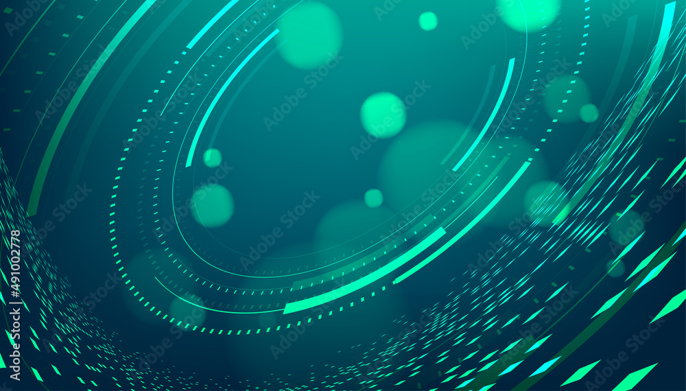 Digital technology background. Abstract tech visual for science ...