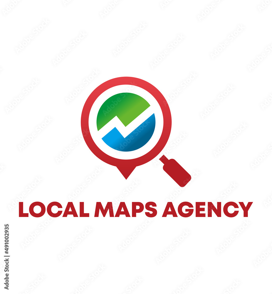 map logo, pointer logo, pin logo, location logo, navigation, guide ...