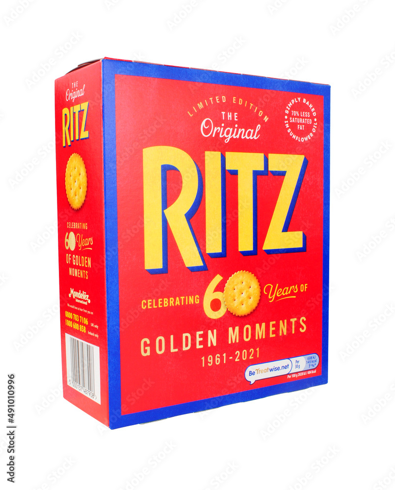 Ritz crackers special edition box celebrating 60 years of golden ...