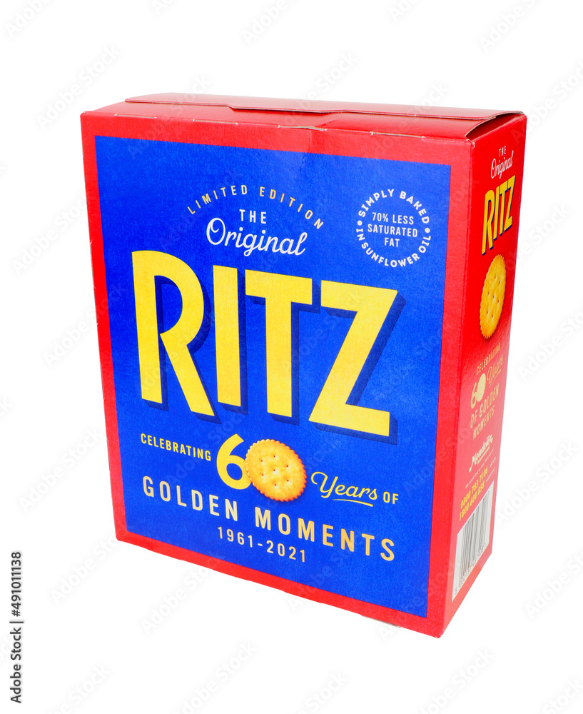 Ritz crackers special edition box celebrating 60 years of golden ...