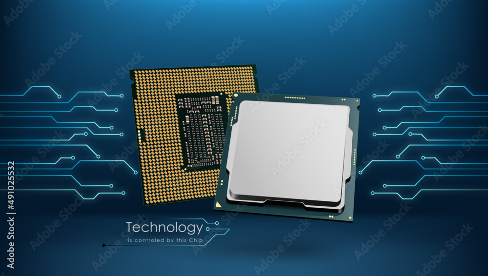 Computer Processor Chip