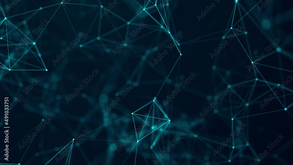 Cyber network connection structure. Technology connect big data ...