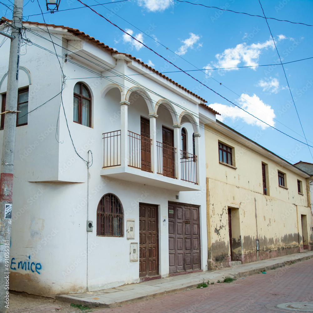 fotografia arquitectonica colonial de casas antiguas y estructuras que ...
