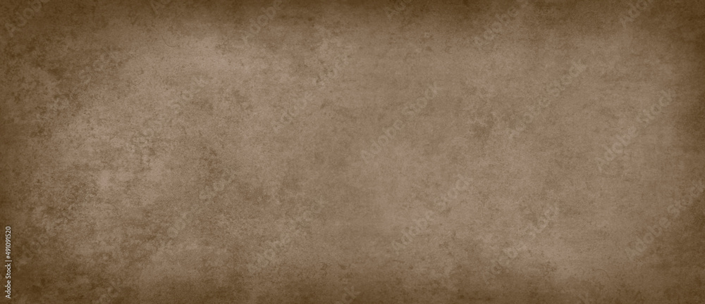 Brown paper texture banner background Stock Photo | Adobe Stock