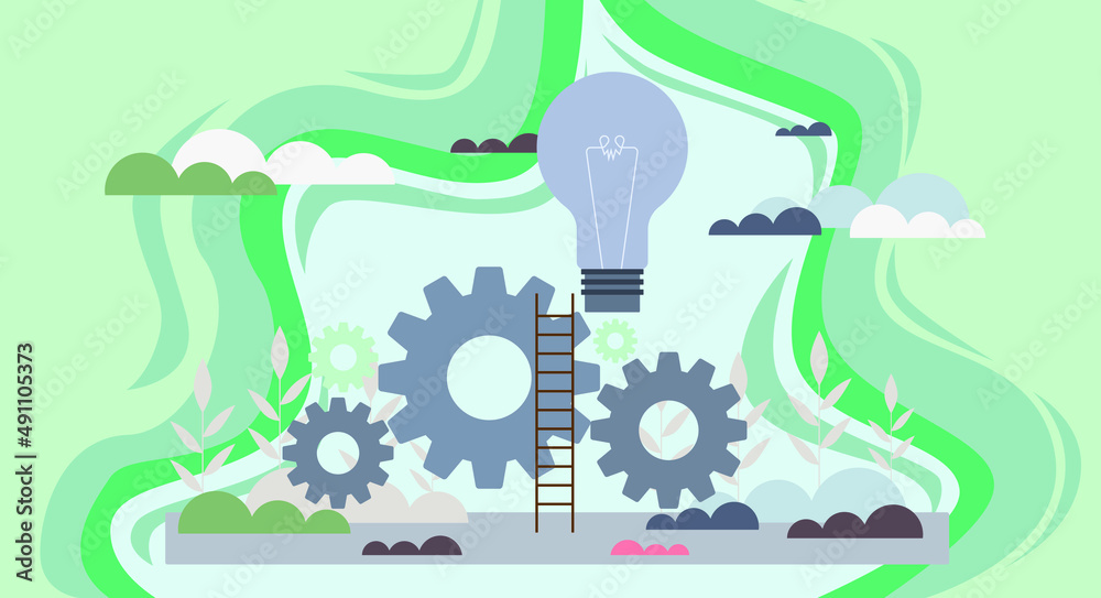 Vettoriale Stock Upskilling learn as work educational qualification ...