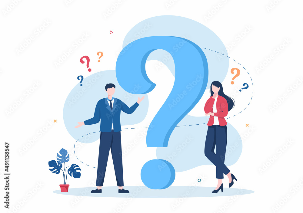 Fototapeta People Thinking to Make Decision, Problem Solving and Find ... Fototapeta People Thinking to Make Decision, Problem Solving and Find ...