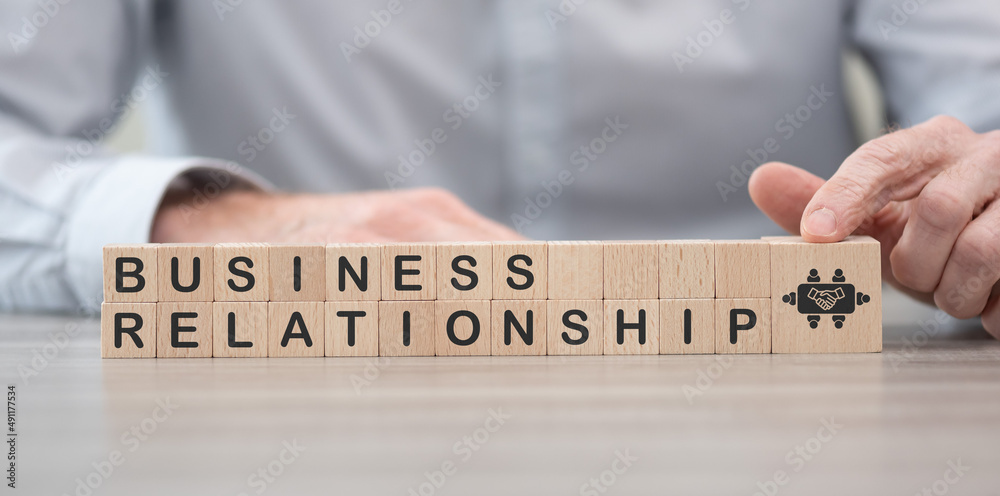Concept of business relationship Stock Photo | Adobe Stock