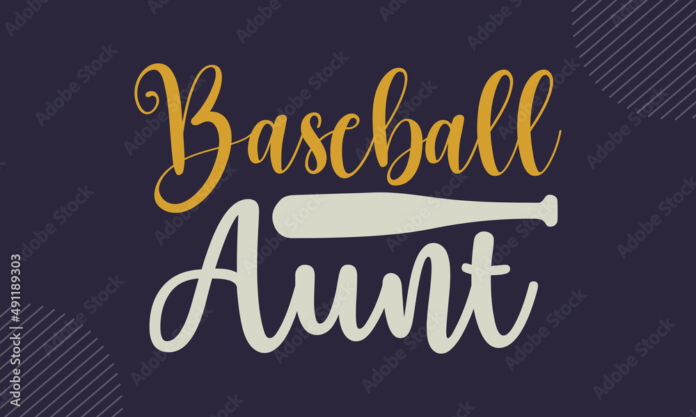 Baseball aunt - Baseball shirt design, svg eps Files for Cutting ...