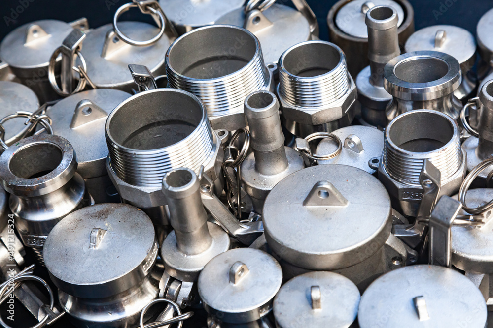 New bushings, couplings, threaded connections and nipples made of ...