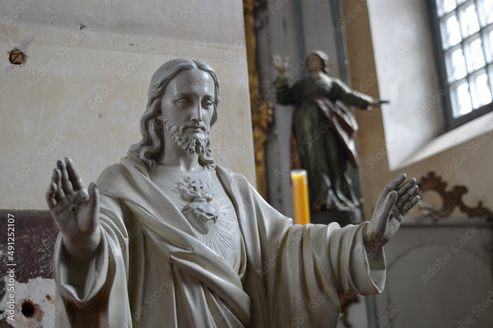 jesus is praying for you and peace in the world Stock Photo | Adobe Stock