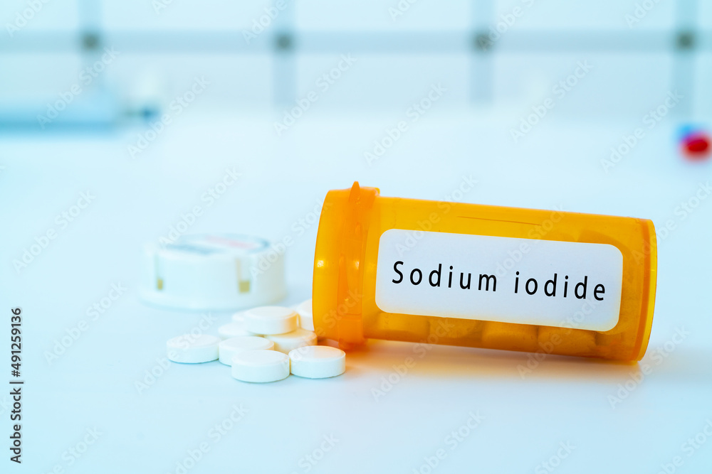 tablets containing iodine Sodium iodide and Potassium iodide for use in ...