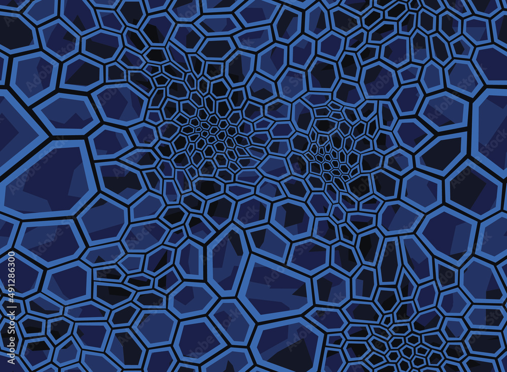 Camouflage geometric seamless pattern hexagonal texture. Abstract ... Camouflage geometric seamless pattern hexagonal texture. Abstract ...