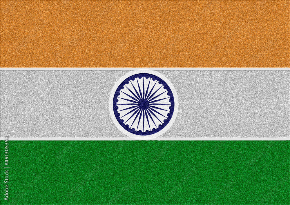 india country flag texture Stock Photo | Adobe Stock