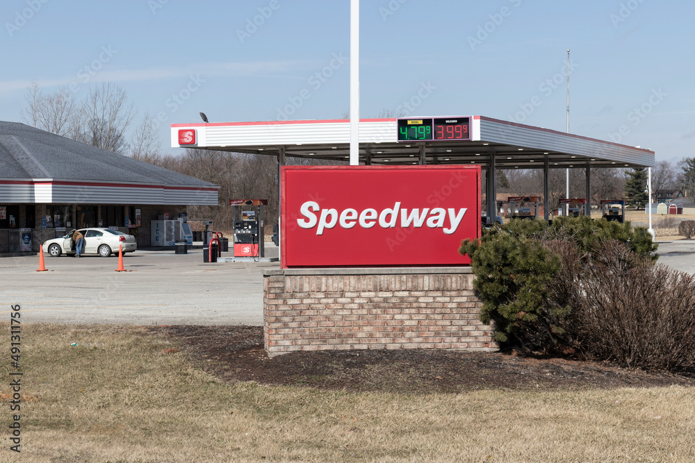 Speedway gas and fuel logo. Speedway is the official fuel of the NTT ...