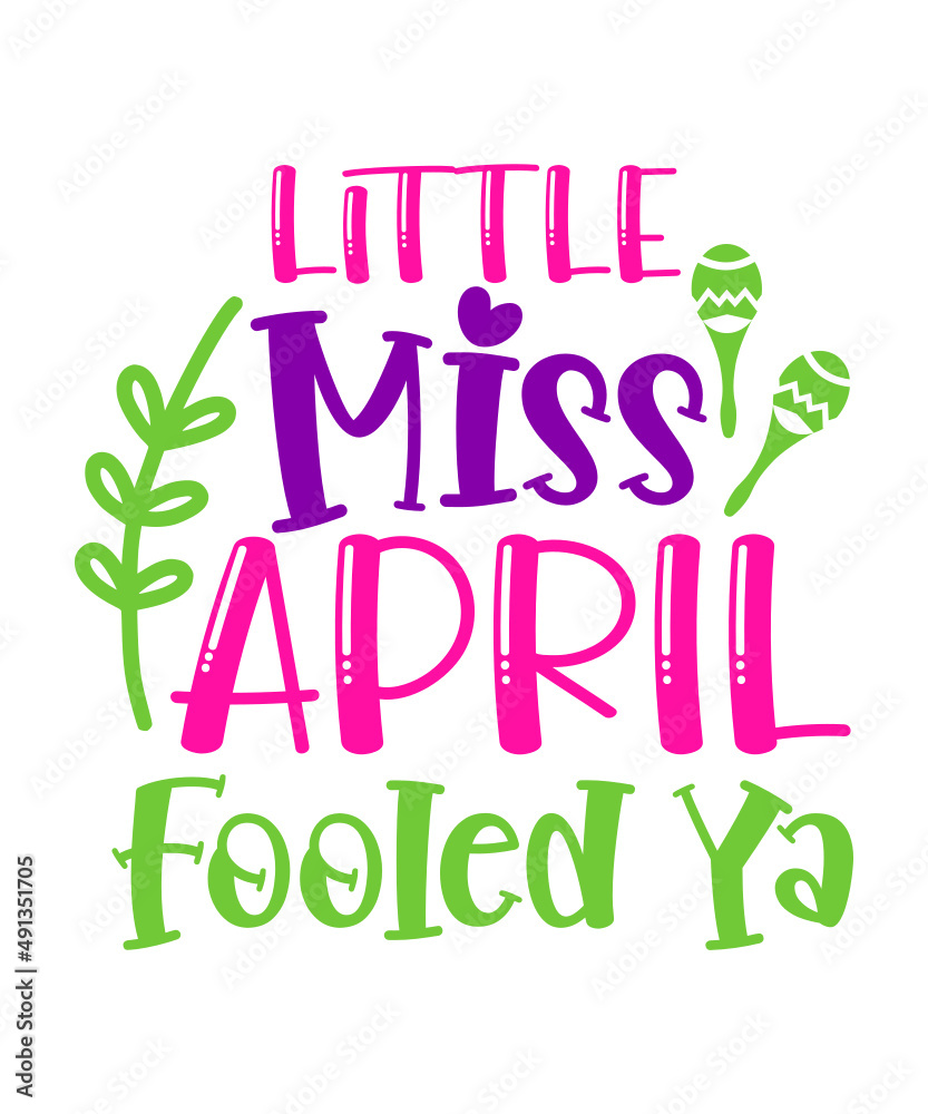 April Fools SVG, Funny svg, Joke Svg, April Fools Day svg, Little Miss ...