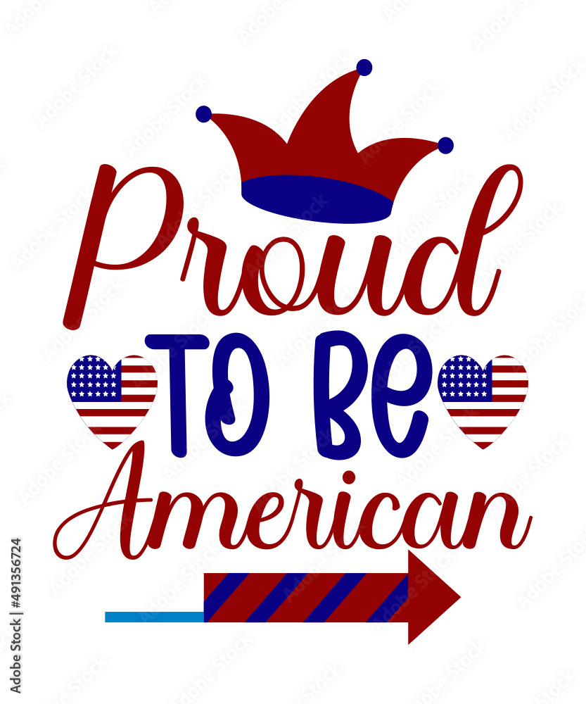 Vecteur Stock Fourth of July Bundle svg, USA Flag Svg, Independence Day ...