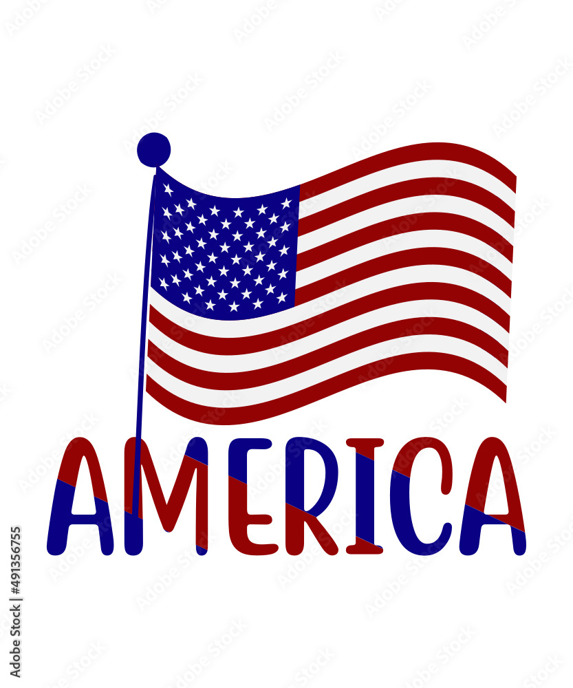 Fourth of July Bundle svg, USA Flag Svg, Independence Day, 4th of July ...