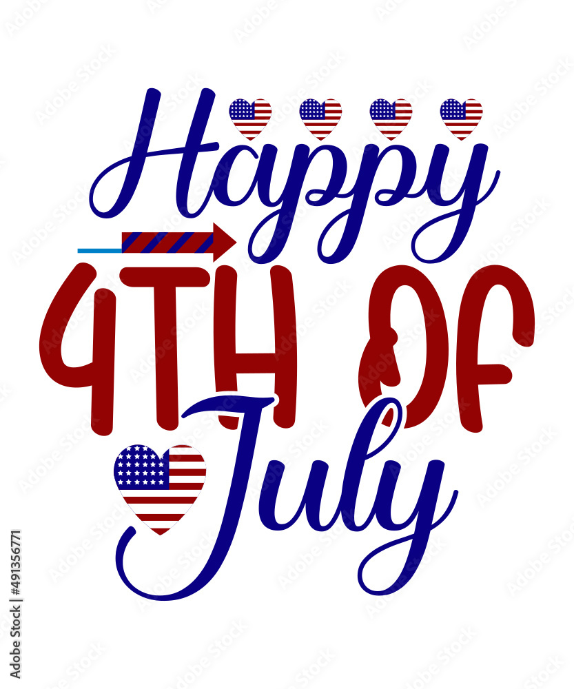 Fourth of July Bundle svg, USA Flag Svg, Independence Day, 4th of July ...