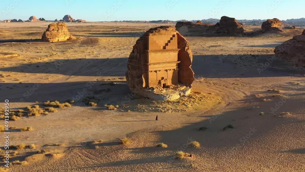 Mada'in Saleh, Al-Ḥijr or Hegra, archaeological site located in Al-Ula ...