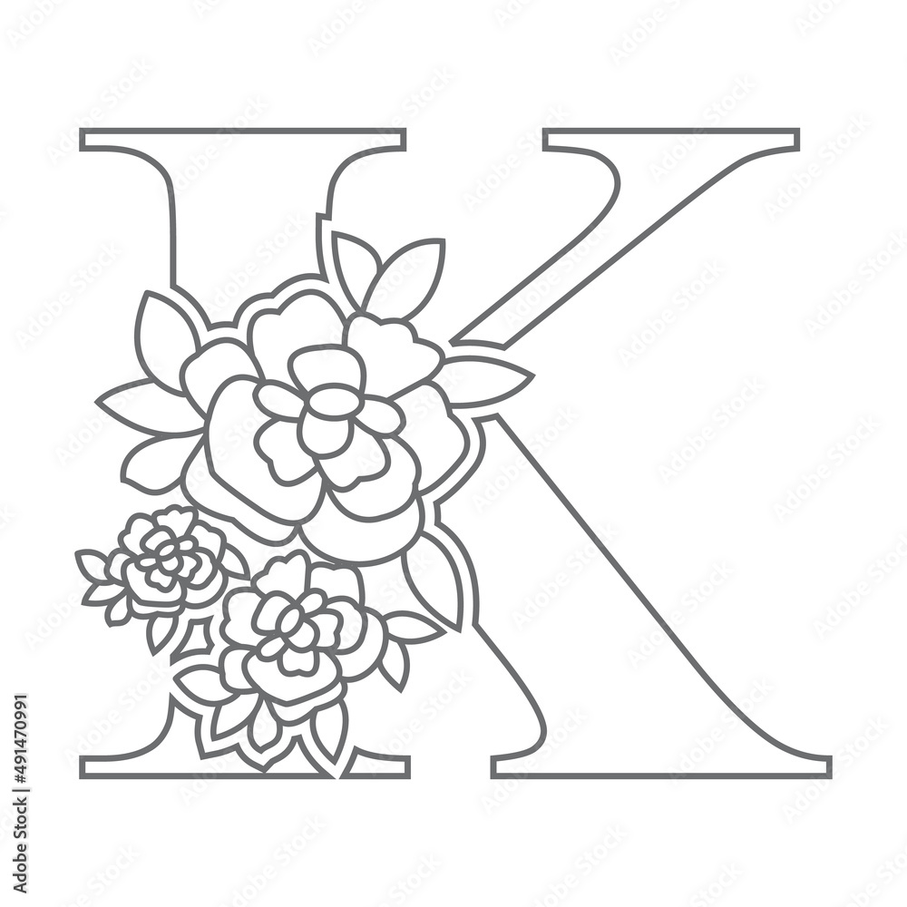 Illustrated Alphabet Coloring Pages