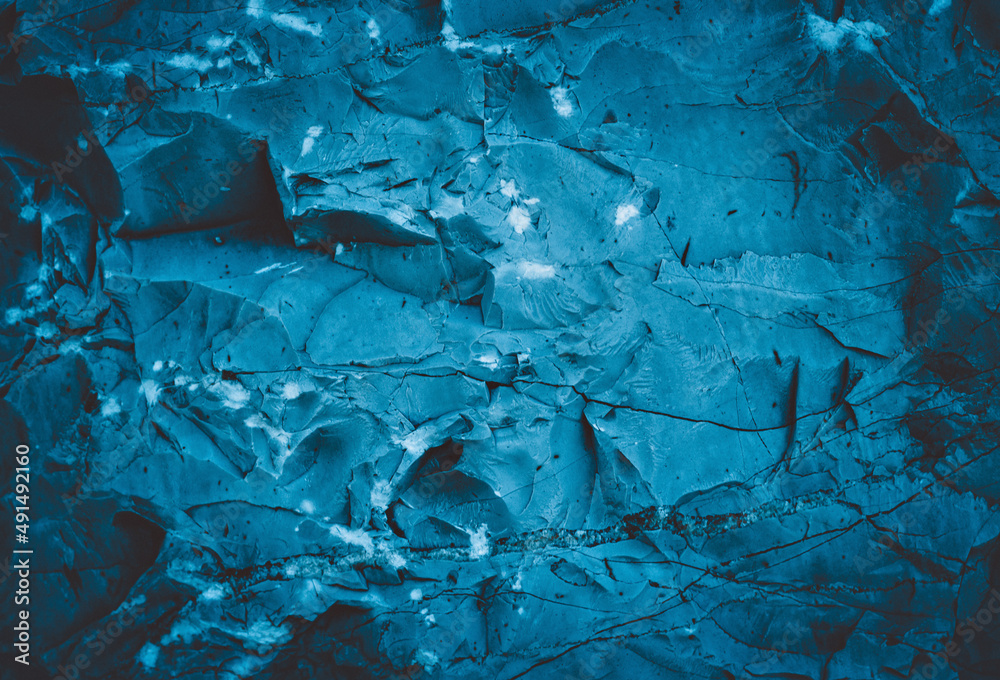 Lava frozen. Rock pile. Splits in ice. Cool background. Ice cracks ...