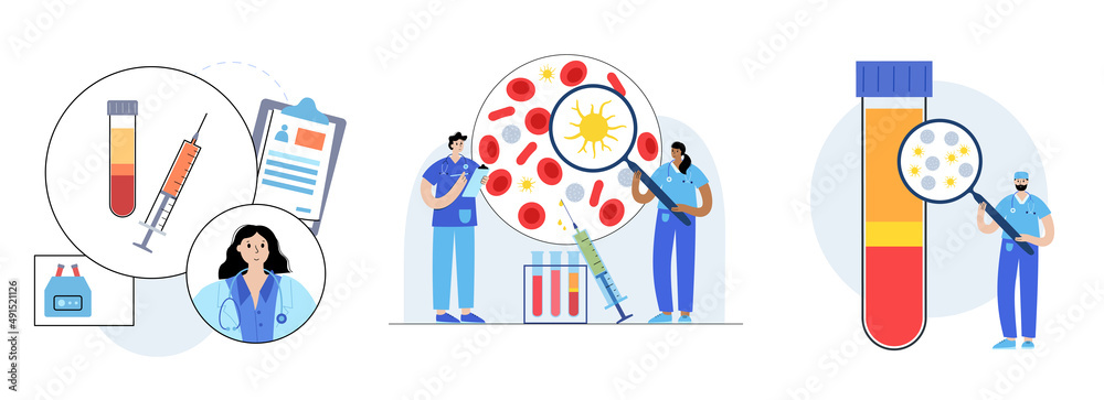 Platelet rich plasma Stock Vector | Adobe Stock