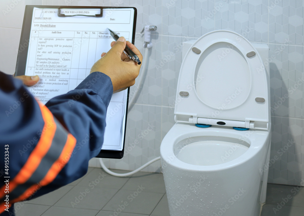 inspection according to the sanitary and safety standards in the ...