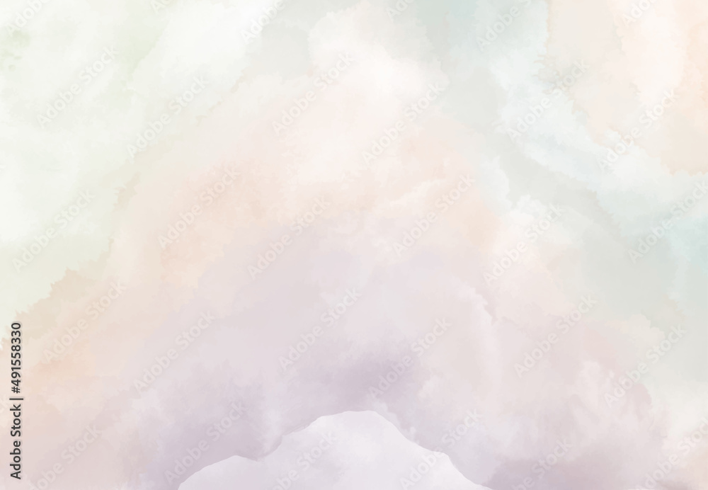 Horizontal background design with soft tone color Stock Vector | Adobe ...